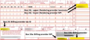Billing and Rendering Taxonomy Requirements - Washington State Local ...